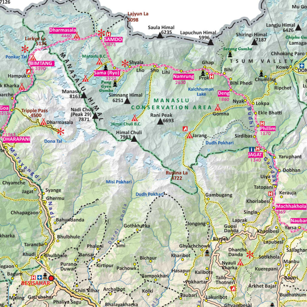 Manaslu Circuit Trek-15 Days - Nature Horizons